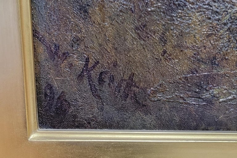 Large-Scale William Keith Landscape Painting "Harvest" For Sale at 1stDibs