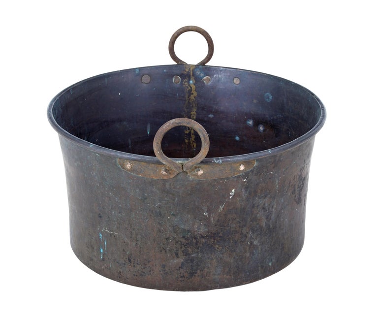 Large Scandinavian Copper Cooking Pot at 1stDibs
