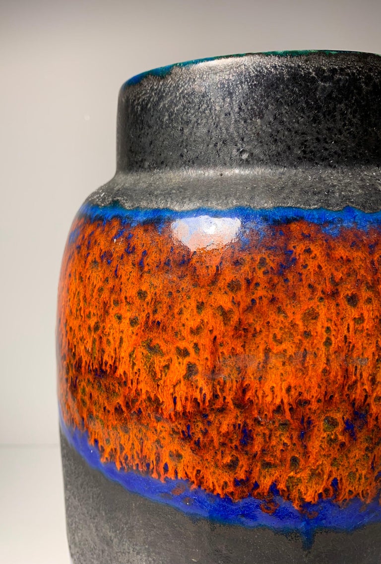 Large Scheurich Ceramic Vase For Sale at 1stDibs