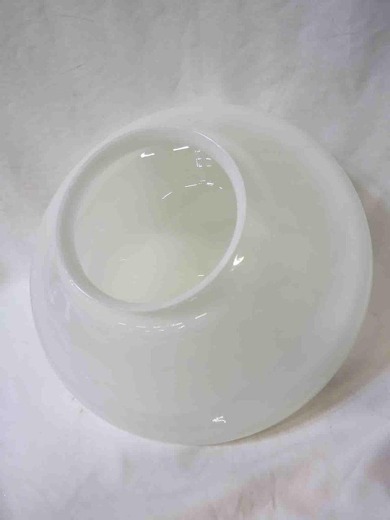 Large Schoolhouse Rounded Cone Shape Ceiling Glass Globe Pendant For ...