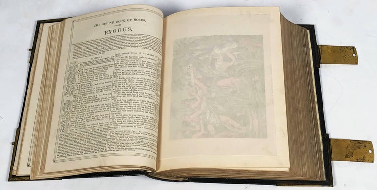 Large Scottish Holy Bible with Clasps from the 19th Century at 1stDibs