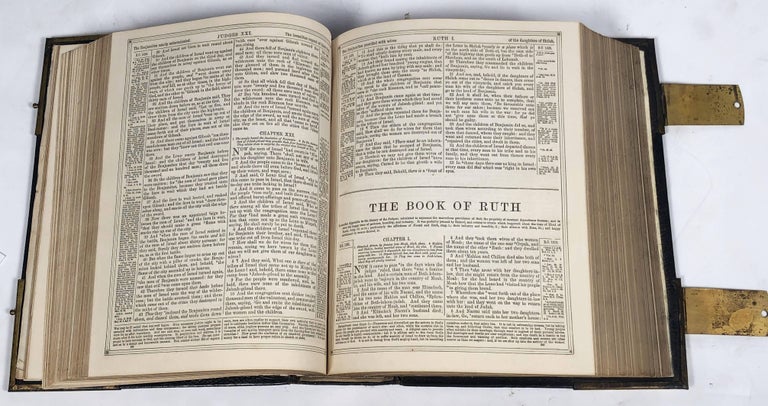 Large Scottish Holy Bible with Clasps from the 19th Century at 1stDibs