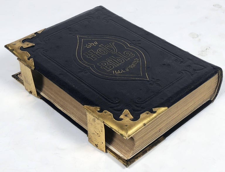 Large Scottish Holy Bible with Clasps from the 19th Century at 1stDibs