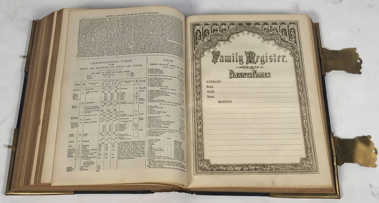 Large Scottish Holy Bible with Clasps from the 19th Century at 1stDibs ...