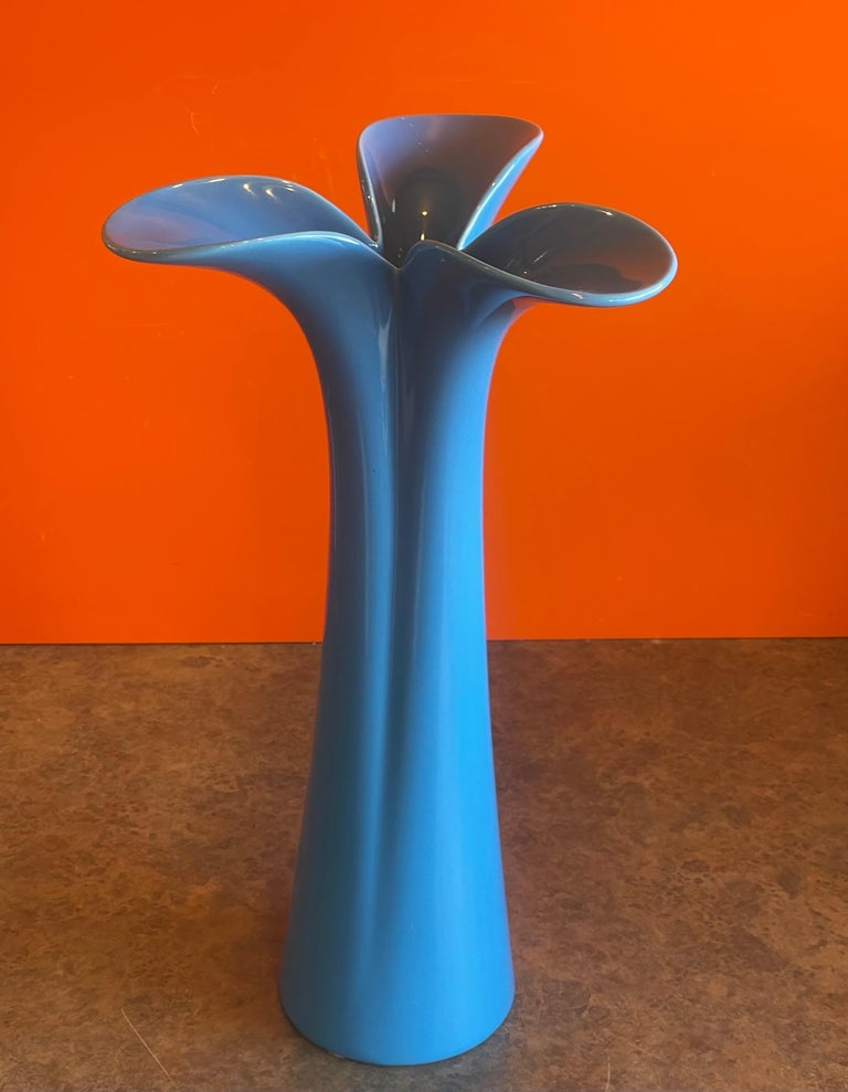 Large Sculptural Studio Ceramic Vase by George Smith For Sale at 1stDibs