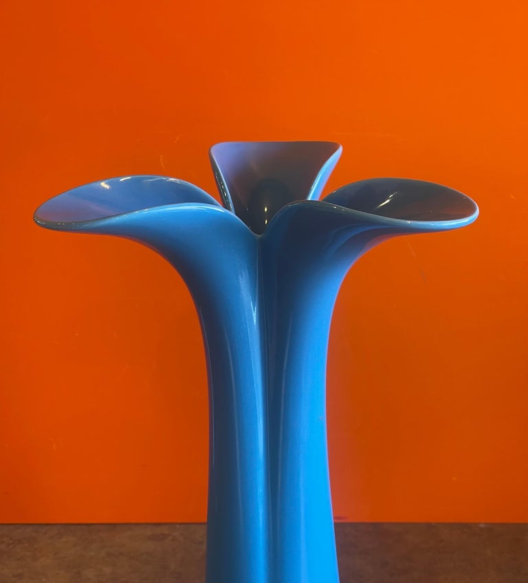 Large Sculptural Studio Ceramic Vase by George Smith For Sale at 1stDibs