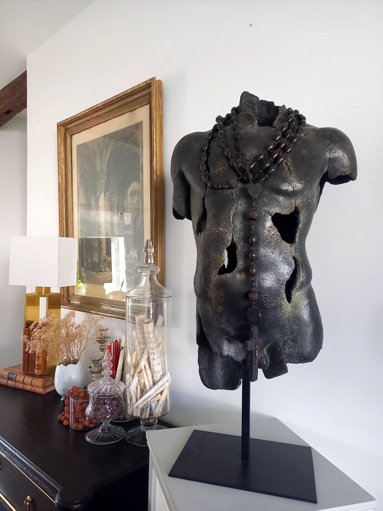 Large Sculpture Bust Classic Bronze For Sale at 1stDibs