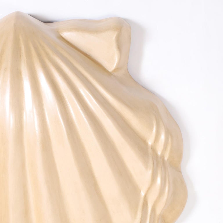 Large Seashell Wall Sculpture For Sale at 1stDibs