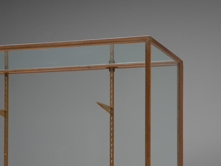 Large Showcase in Oak and Glass For Sale at 1stDibs