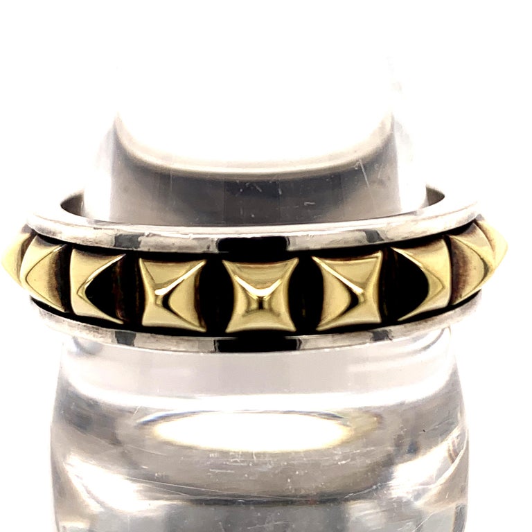 Large Size Gold and Sterling Caviar Ring For Sale (Free Shipping) at ...