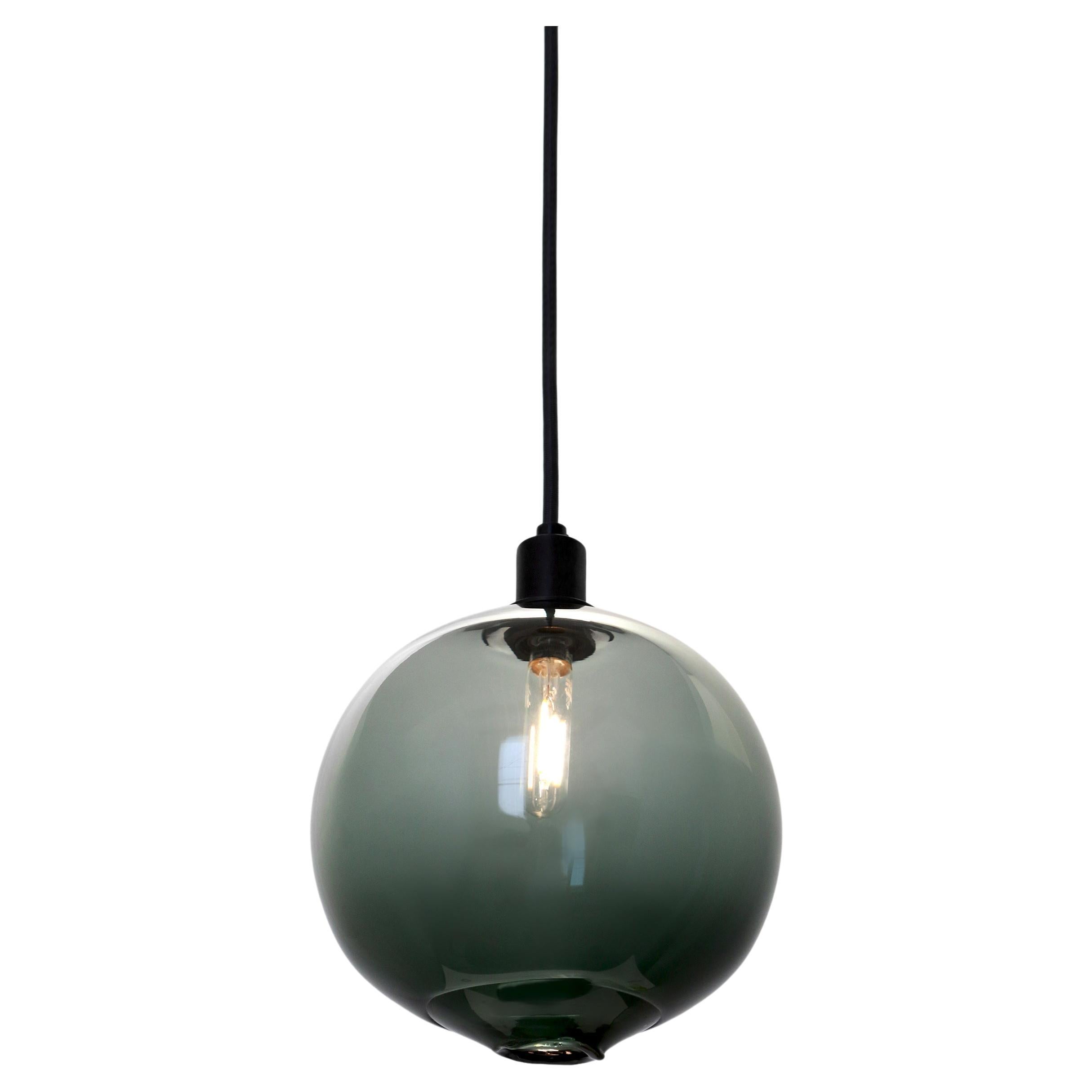 Large Smoke Wrap Pin Pendant Lamp by SkLO For Sale at 1stDibs