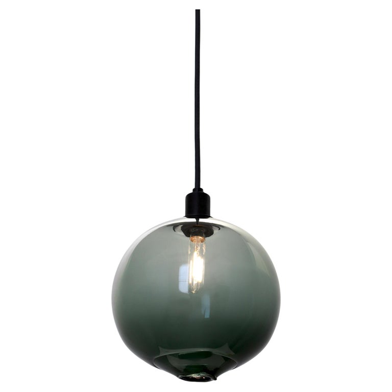 Large Smoke Drape Pendant Lamp by SkLO For Sale at 1stDibs