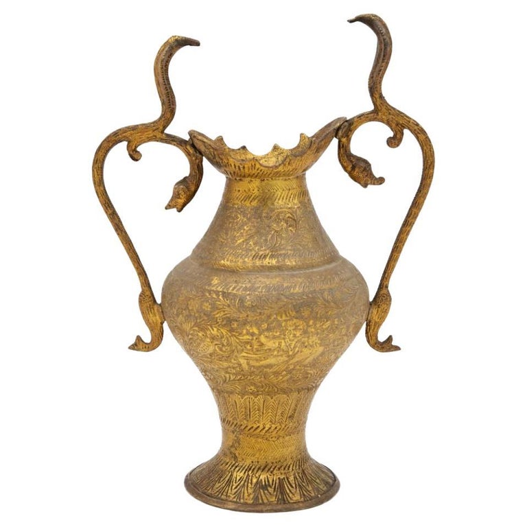 Large Snake Vase at 1stDibs