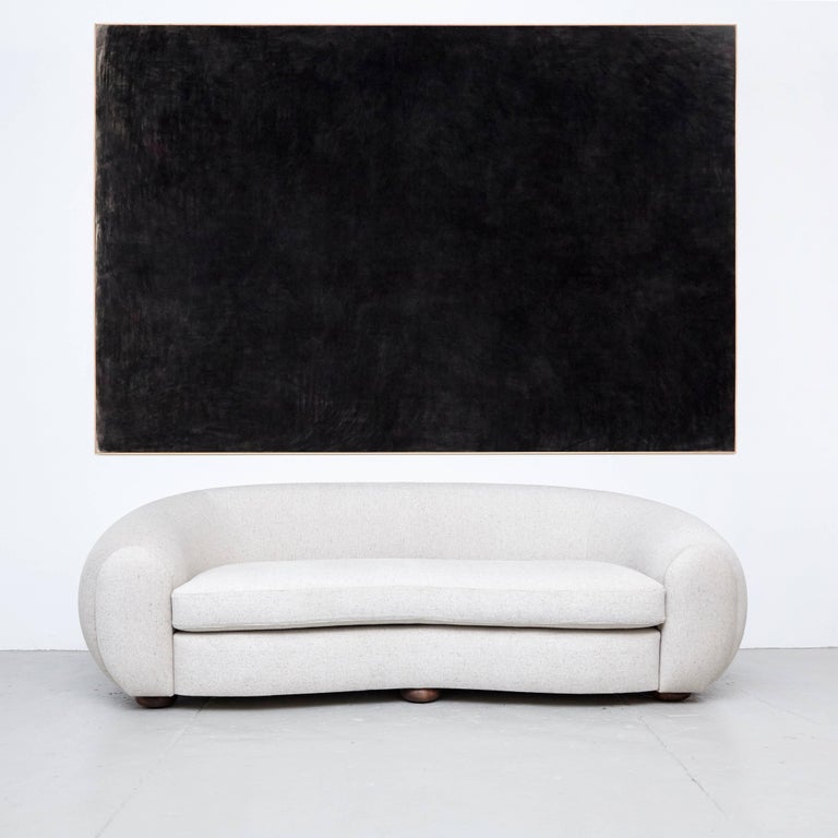 Large Sofa in the Style of Jean Royere For Sale at 1stDibs