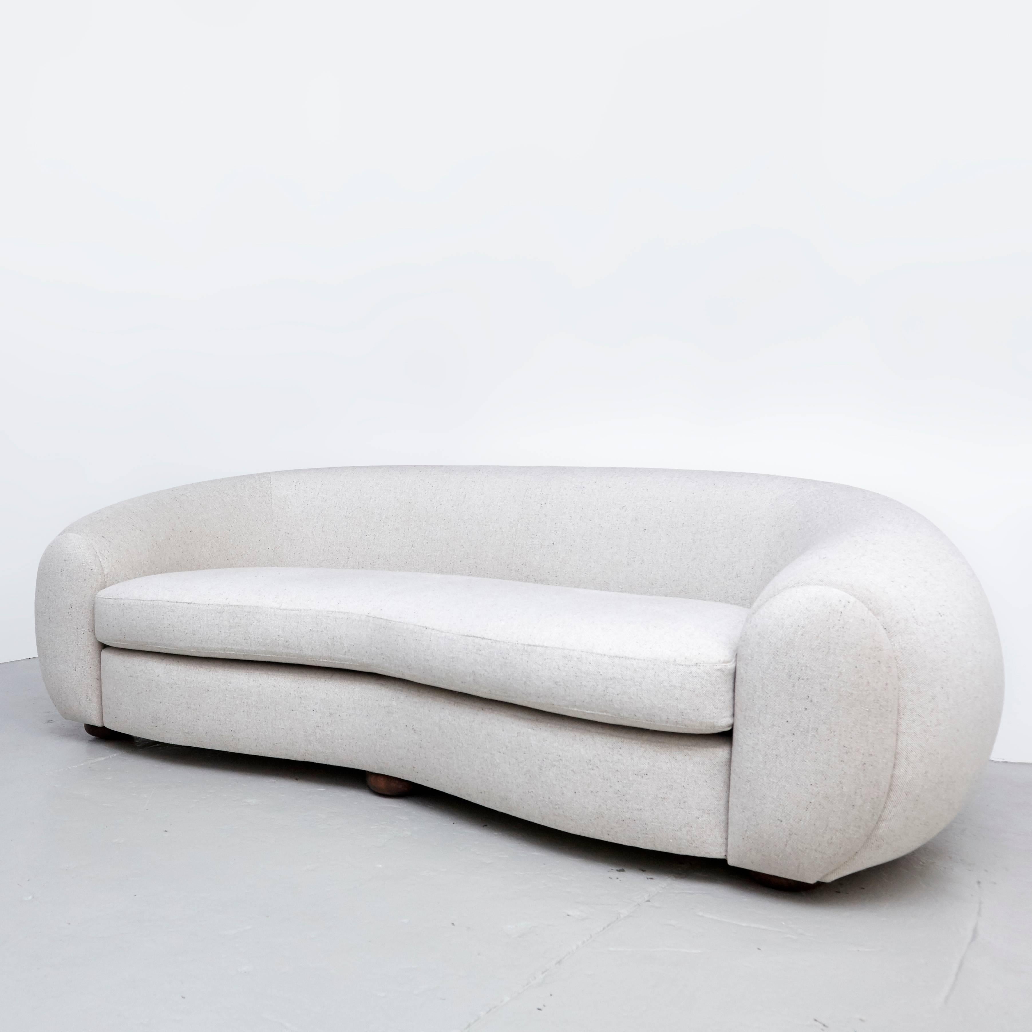 Large Sofa in the Style of Jean Royere For Sale at 1stDibs | royere ...