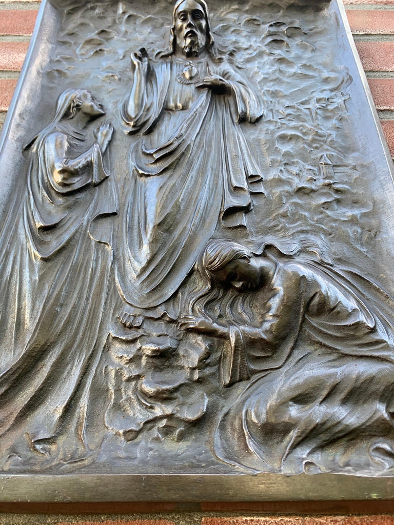 Large, Solid Bronze Wall Sculpture / Plaque, the Resurrection of Jesus ...