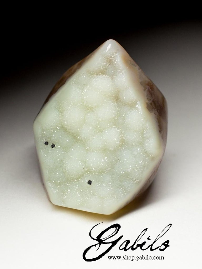 Large Solid Quartz Ring Raw Uncut Stone Polychrome Bicolor For Sale at ...