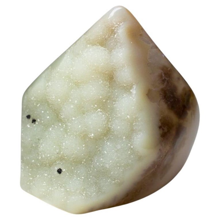 Large Solid Quartz Ring Raw Uncut Stone Polychrome Bicolor For Sale at ...