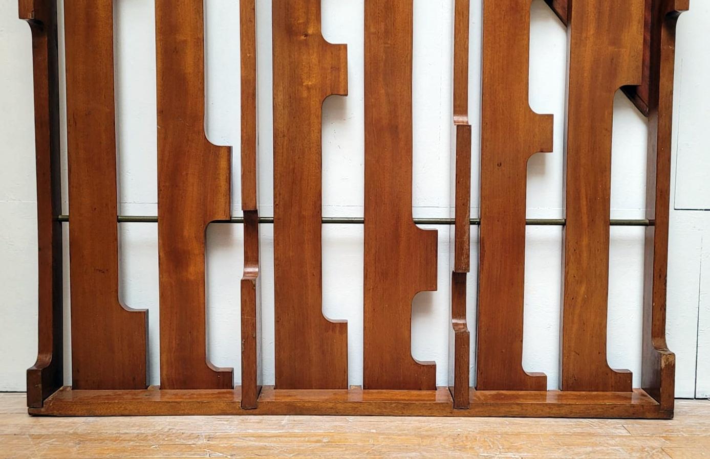 Large Solid Wood Claustra, 1960s For Sale at 1stDibs