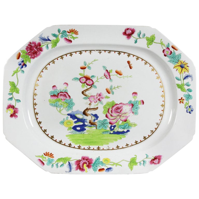 Large Spode Platter at 1stDibs