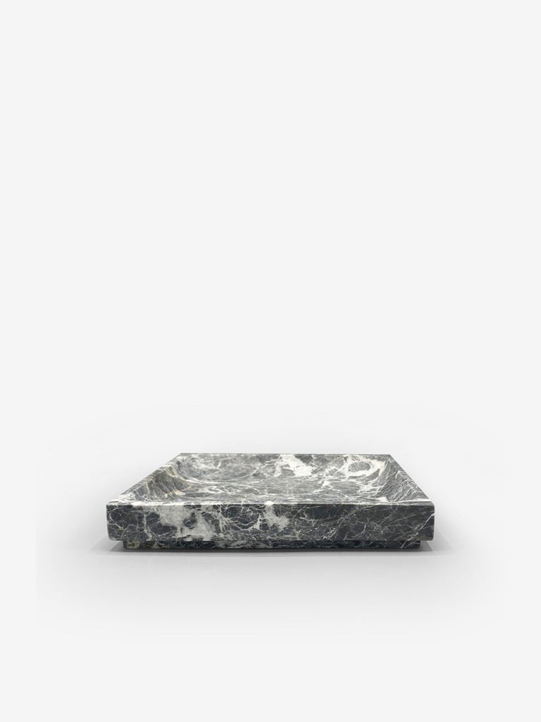 Large Square Marble Tray For Sale at 1stDibs