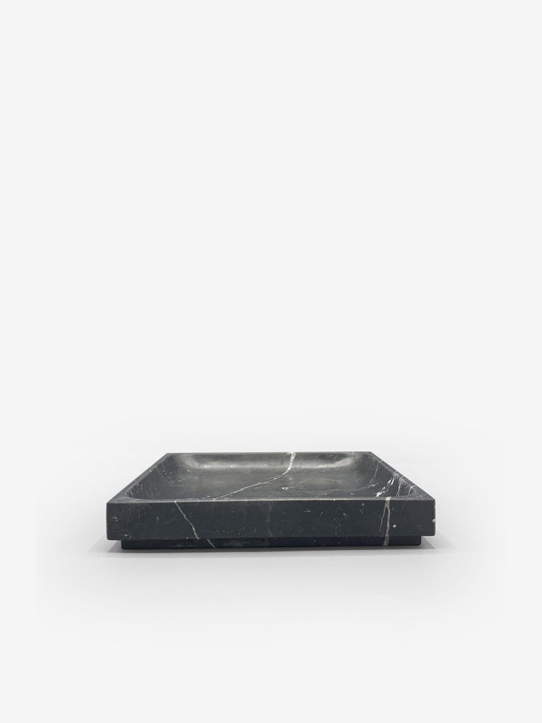 Large Square Marble Tray For Sale at 1stDibs