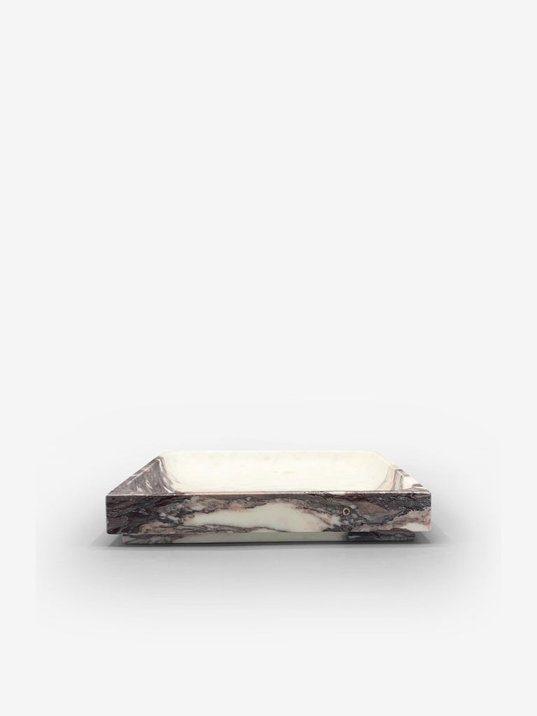 Large Square Marble Tray For Sale at 1stDibs