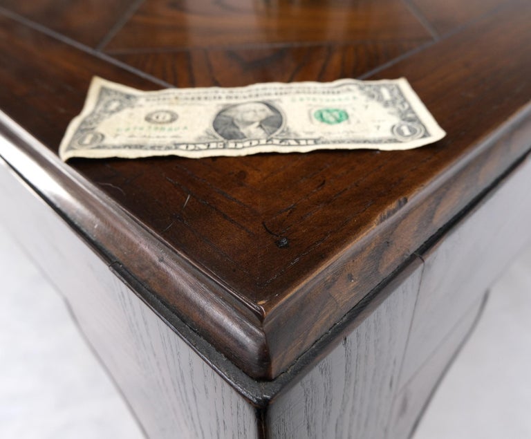 Large Square Parquetry Coffee Table by Henredon For Sale at 1stDibs ...