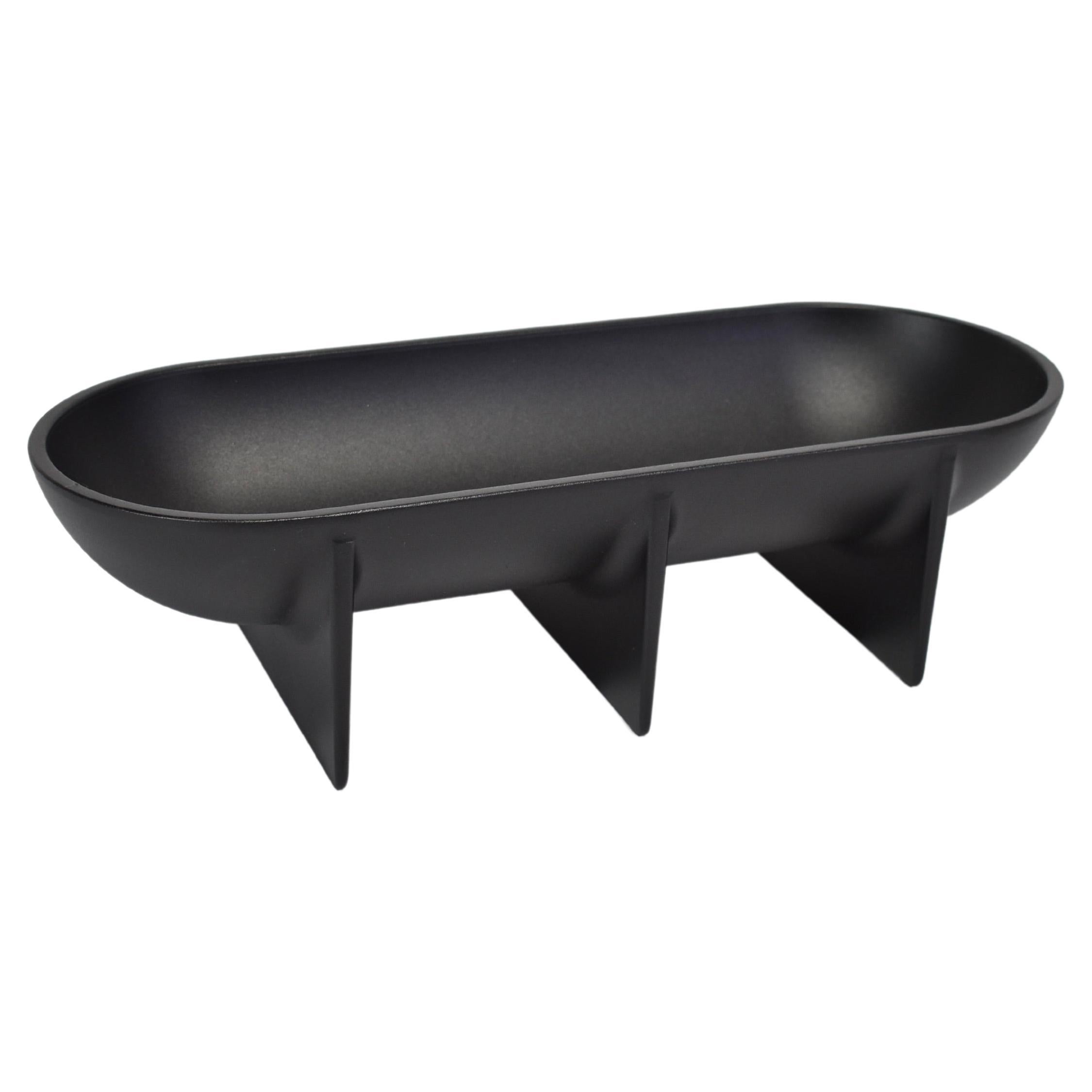 Large Cylindrical Brazilian Rosewood Bowl at 1stDibs