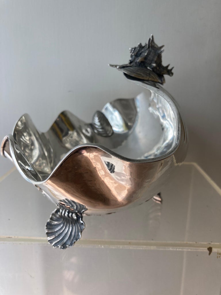 Large Sterling Shell For Sale at 1stDibs
