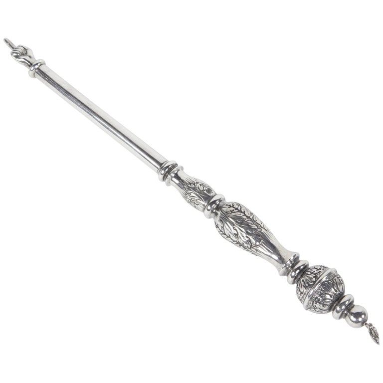 Large Sterling Silver Jewish Yad Torah Pointer at 1stDibs | yad torah ...