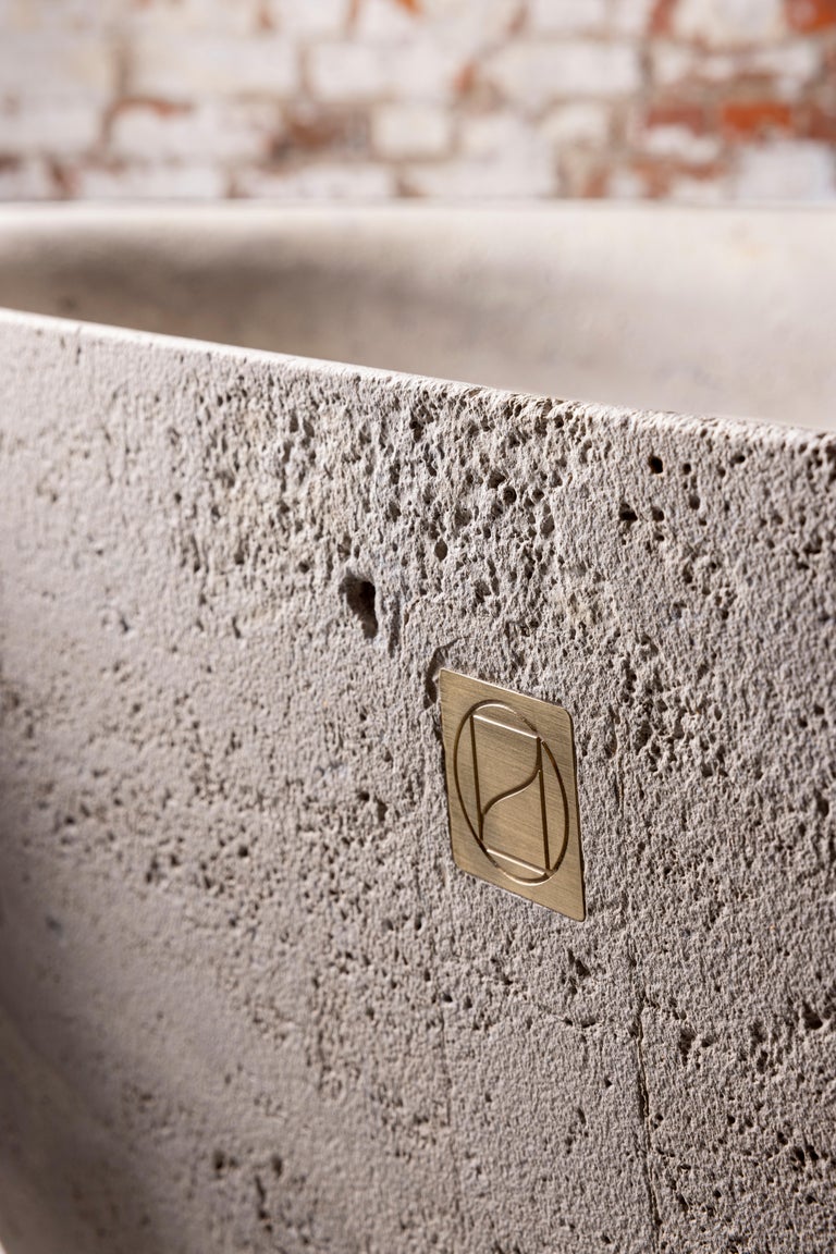 Large Stone Bathtub by Studio Loho For Sale at 1stDibs