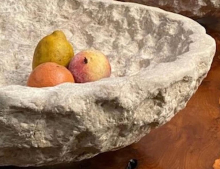 Large Stone Bowl For Sale at 1stDibs