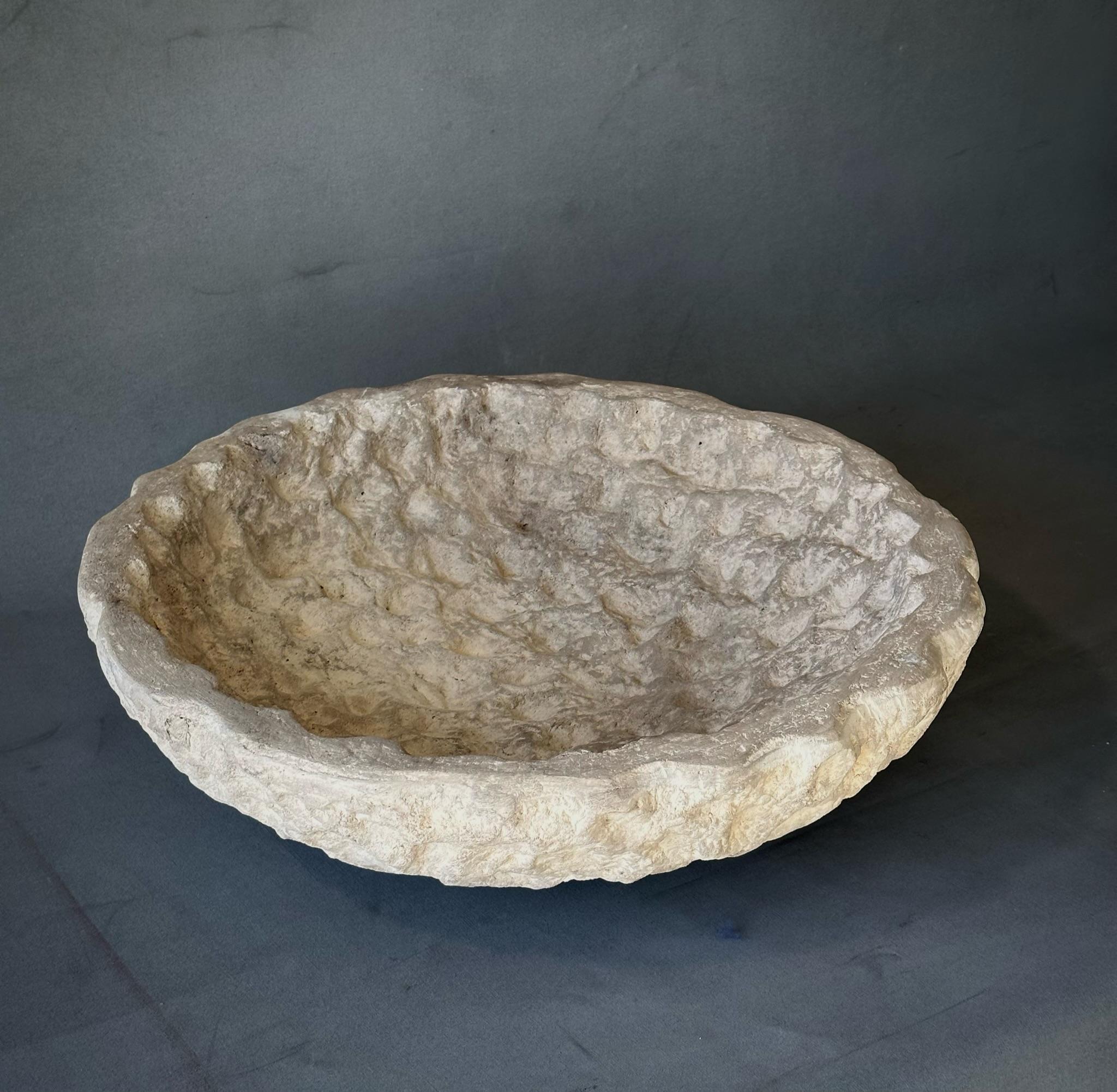 Large Stone Bowl For Sale at 1stDibs | large stone decorative bowl ...