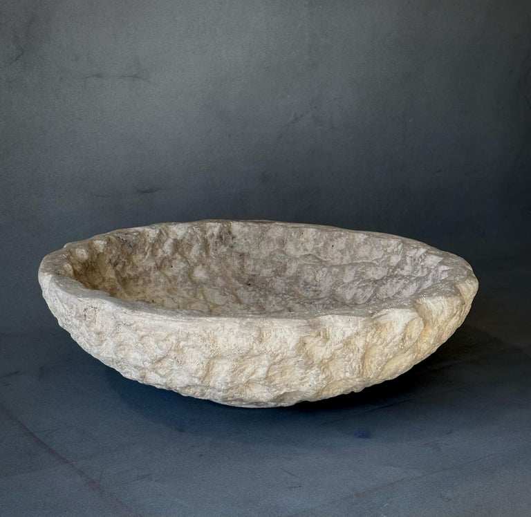 Large Stone Bowl For Sale at 1stDibs