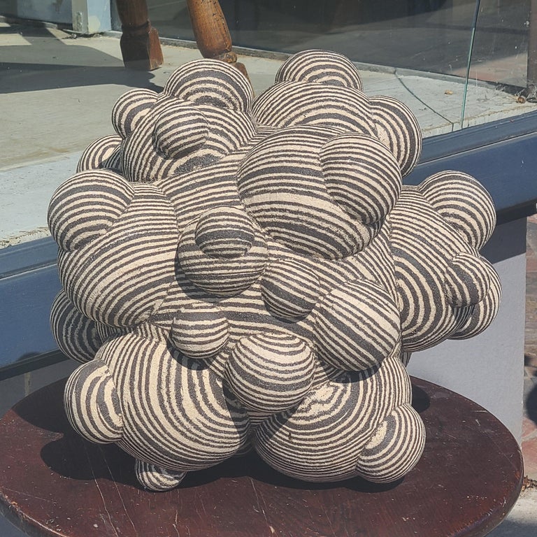 Large Studio Pottery Spore Sculpture by Lewis Trimble For Sale at 1stDibs