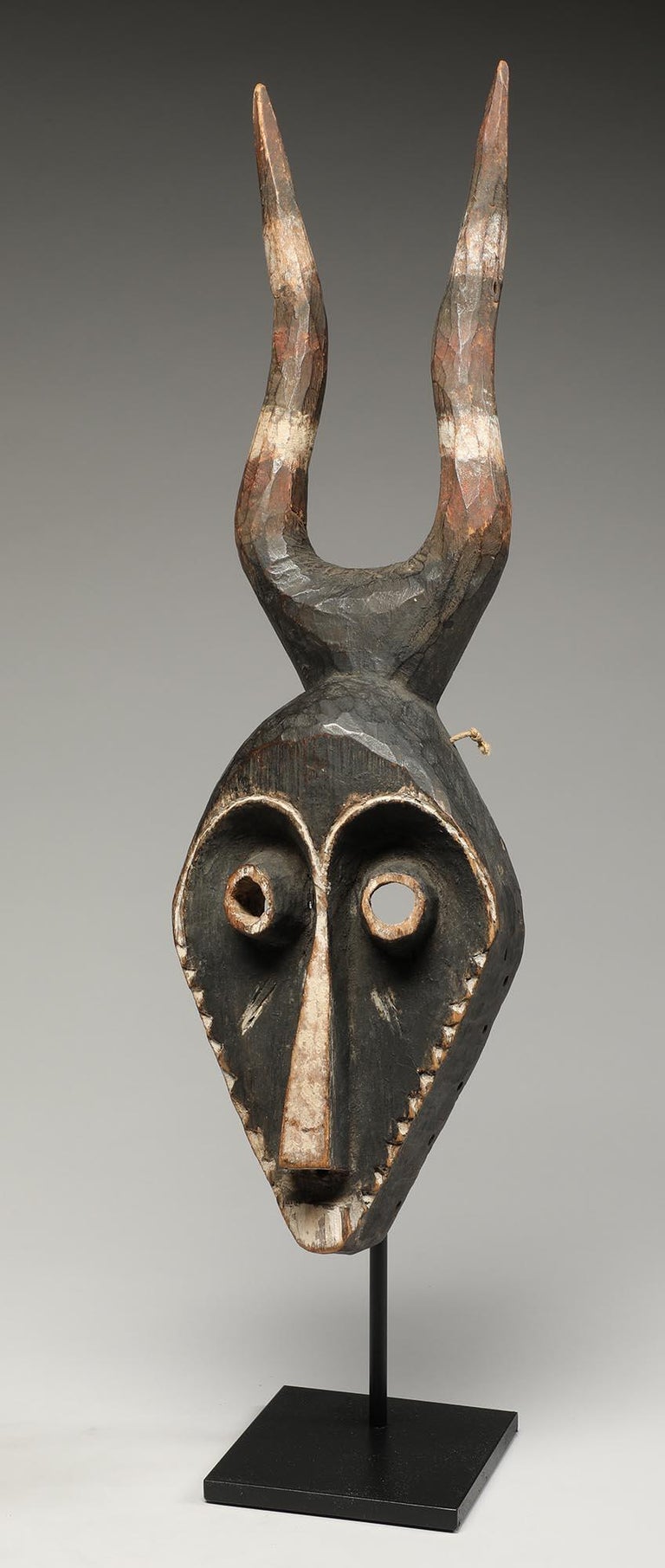 Large Stylized Eastern Pende Antelope Mask with Long Face, Early 20th ...