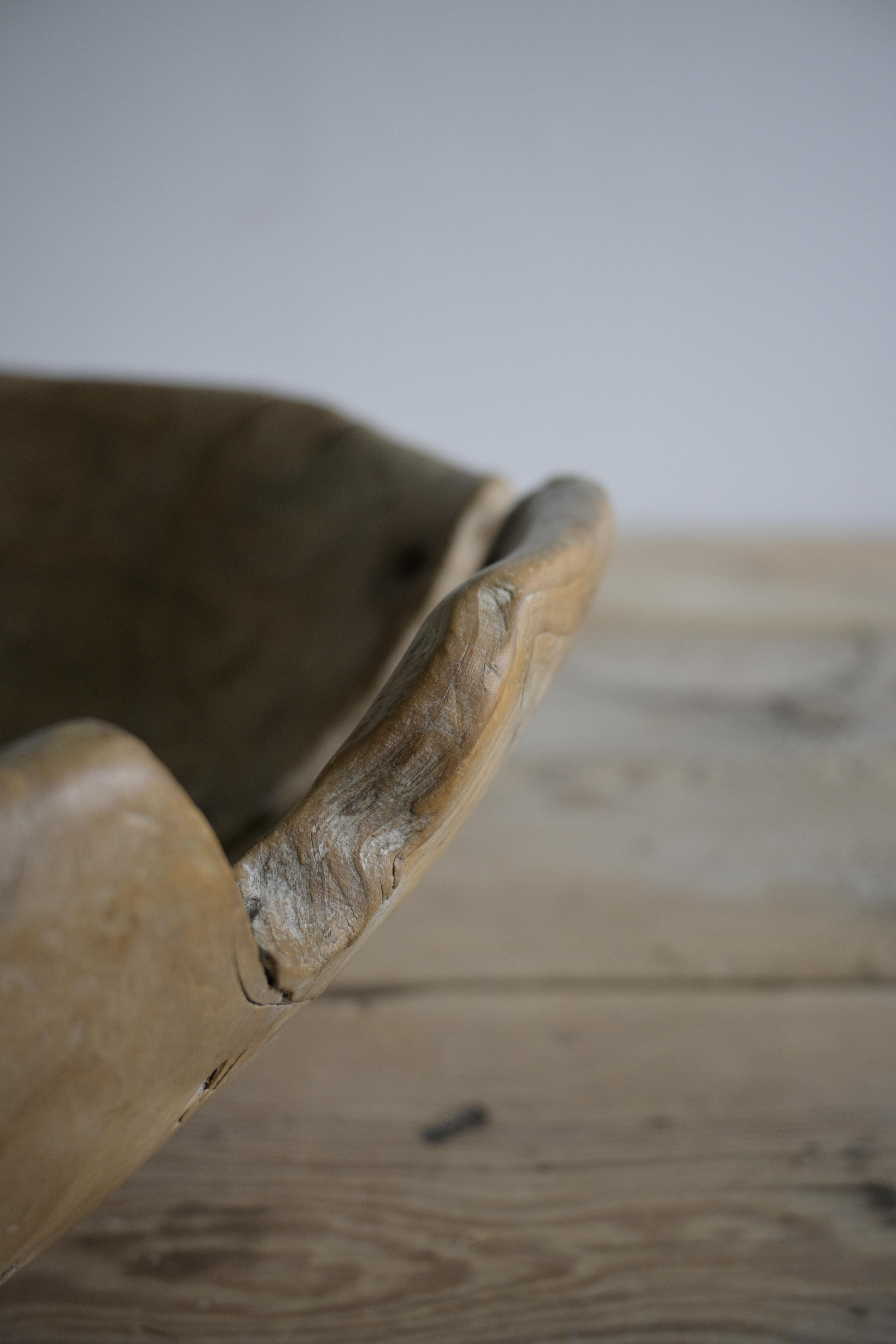 Large Swedish Burl Birch Bowl, ca 1830 For Sale at 1stDibs