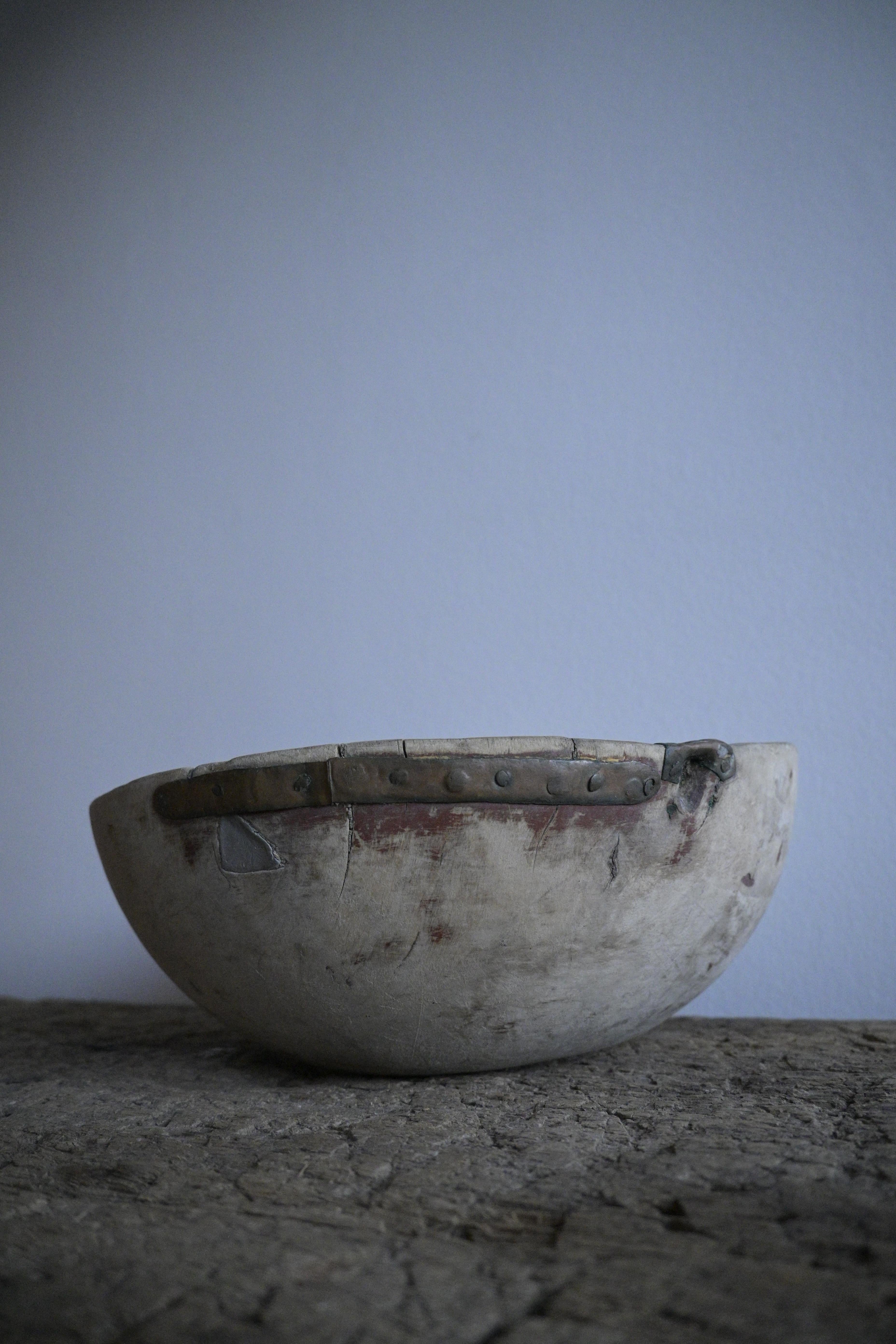 Large Swedish Burl Birch Bowl cirka 1780-1830s For Sale at 1stDibs