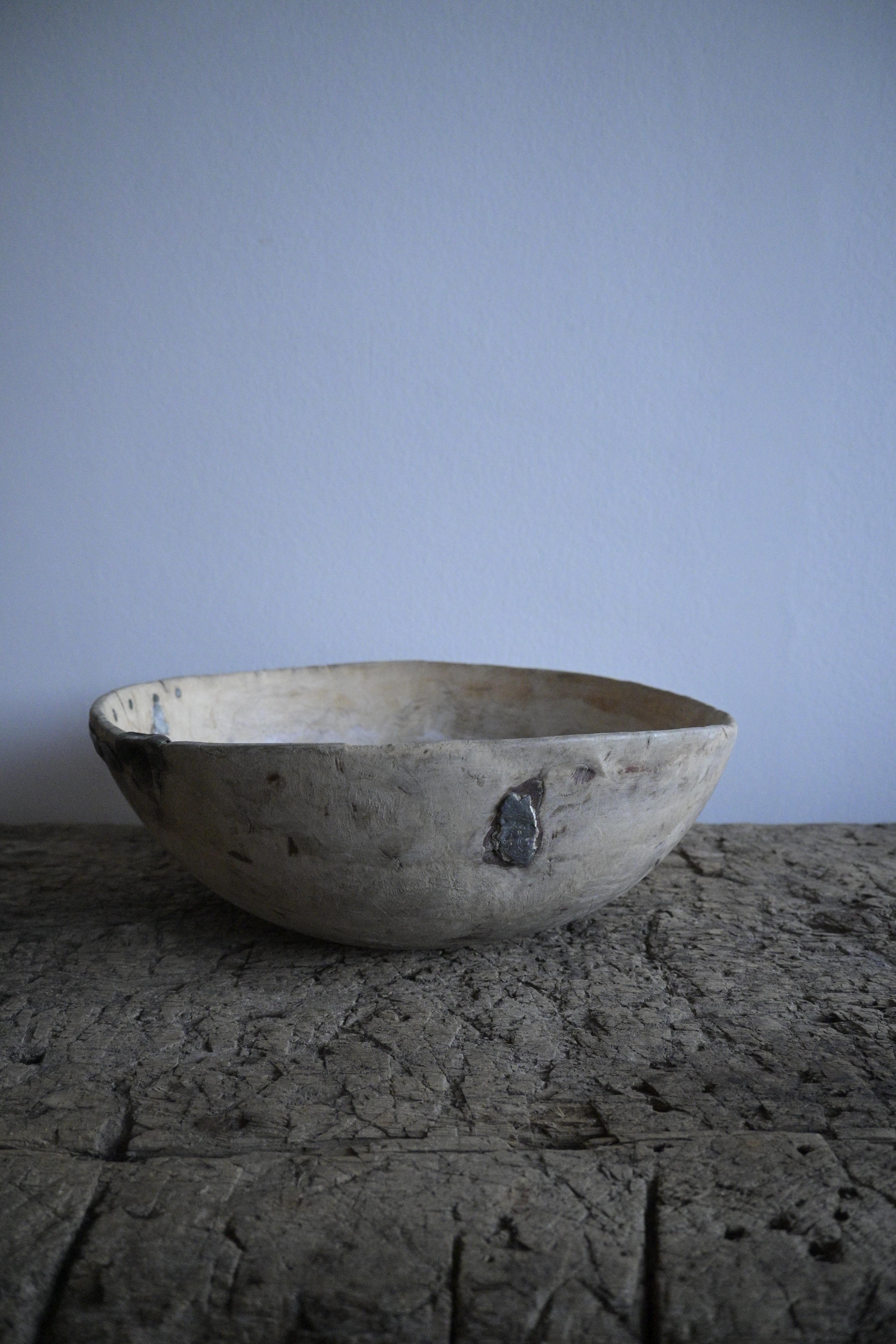 Large Swedish Burl Birch Bowl cirka 1780-1830s For Sale at 1stDibs