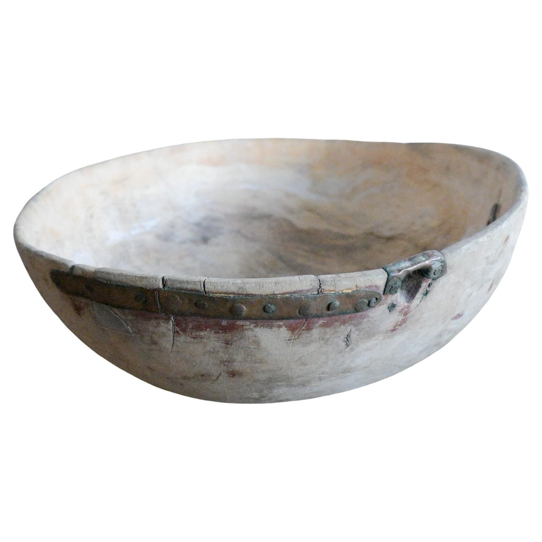 Large Swedish Burl Birch Bowl cirka 1780-1830s For Sale at 1stDibs