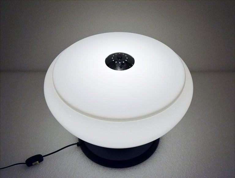 Large Table Lamp Attributed to Guzzini, 1970s For Sale at 1stDibs