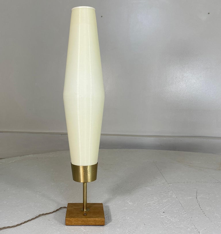 Large Table or Floor Lamp by Yasha Heifetz For Sale at 1stDibs