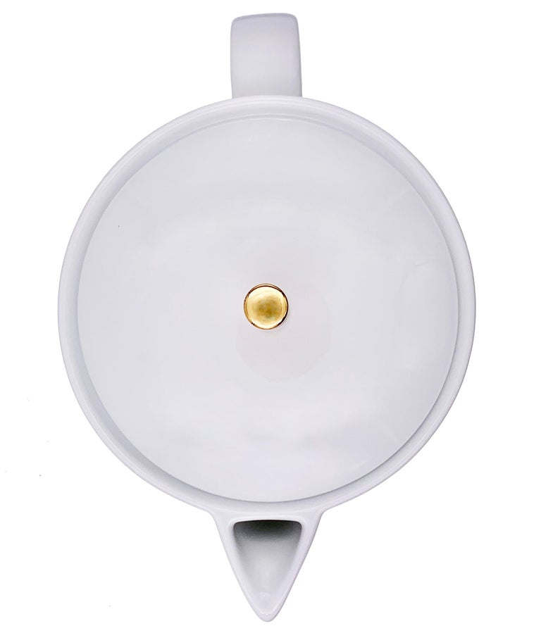 Large Tea Pot Artisan Brush André Fu Living Tableware New For Sale at ...