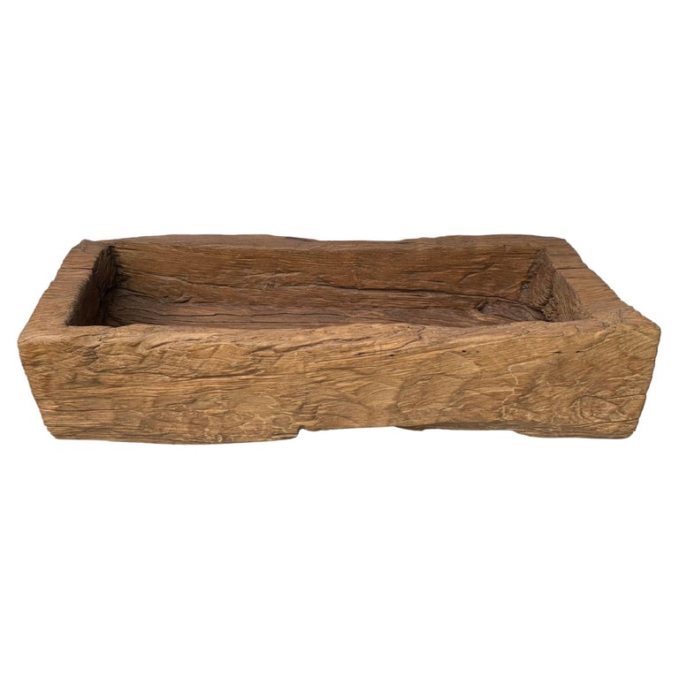 Large Teak Planter from Java, Indonesia, c. 1900 For Sale at 1stDibs