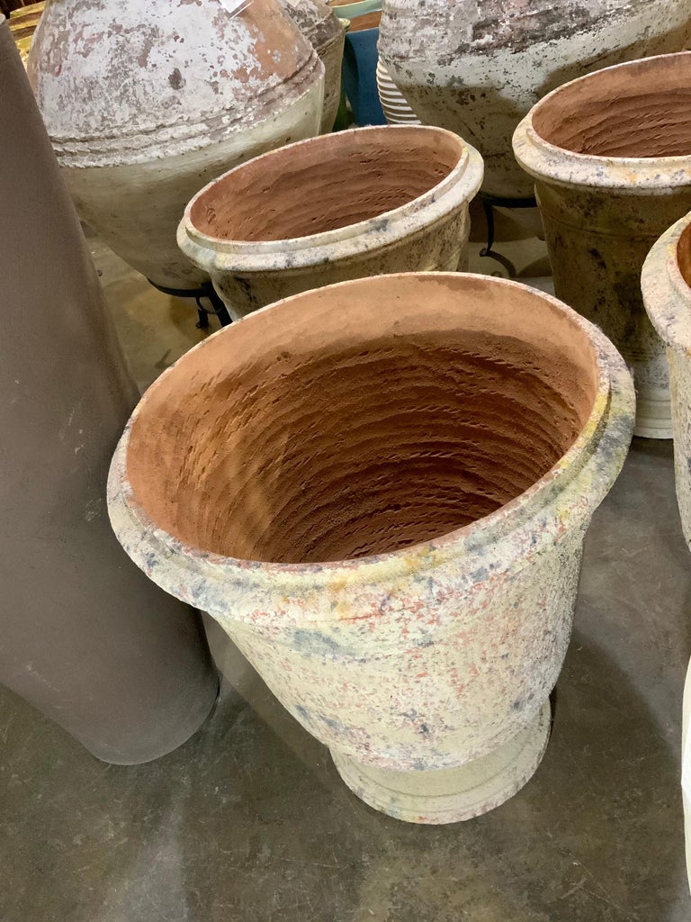 Handmade Terracotta Urn from Provence For Sale at 1stDibs