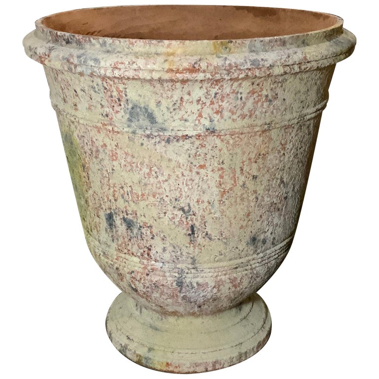 Handmade Terracotta Urn from Provence For Sale at 1stDibs