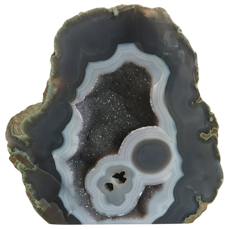 Large Textural Multi Stone Geode at 1stDibs