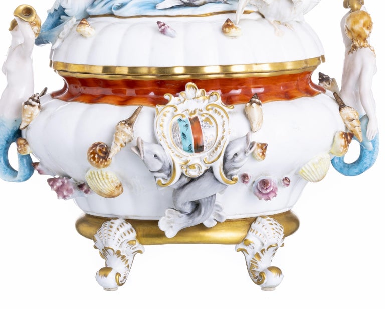 Large Tiche 20th Century Tureen For Sale at 1stDibs