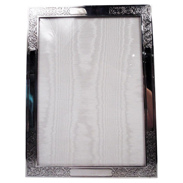 Tiffany Sterling Silver Frame Tiffany & Co. Art Deco Sterling Silver
